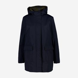 Dunkelblauer Parka