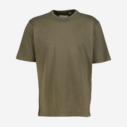 Khakigrünes Relaxed Fit T-Shirt