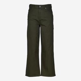 Marc O'Polo Olivgrüne Wide Leg Hose