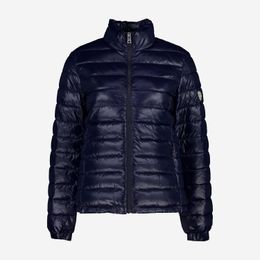 19V69 Italia Dunkelblaue Steppjacke