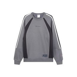 Champion Authentic Athletic Apparel Sweatshirt Herren Gr&ouml;&szlig;e S basaltgrau / schwarz / wei&szlig;