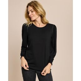 Marcel Ostertag Shirt mit Schulterdetail