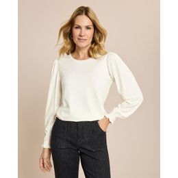 Marcel Ostertag Shirt mit Schulterdetail