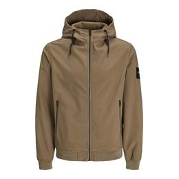 Jack & Jones Jack & Jones &Uuml;bergangsjacke "Classic" in Hellbraun - 34% | Gr&ouml;&szlig;e L | Herren-plussize