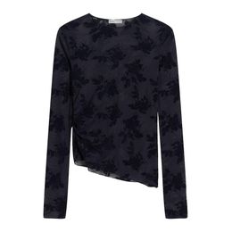 Bershka Shirt Damen Gr&ouml;&szlig;e M navy