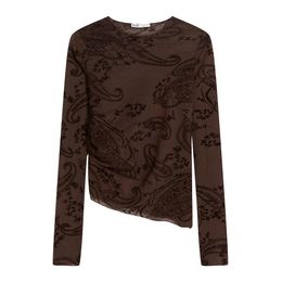 Bershka Shirt female Brown size M