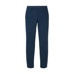 Tom Tailor Damen Slim Chino Hose, blau, Uni, Gr. 40/32