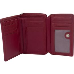 CRÉATION L Damen Geldbörse rot Größe 0