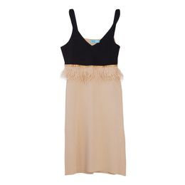 Tooche Cocktail Dress female Beige size M