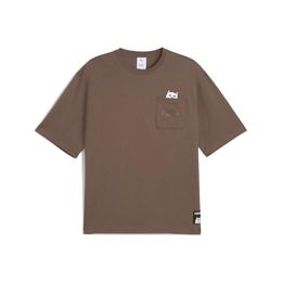 Puma Shirt 'Puma x Ripndip' male Brown size S