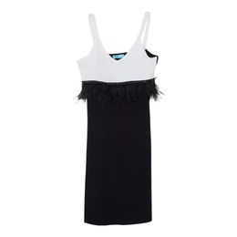 Tooche Cocktail Dress female Black, White size S