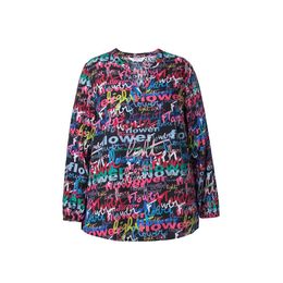 Angel of Style Tunika Damen Gr&ouml;&szlig;e XXXL cyanblau / gelb / pink / rot