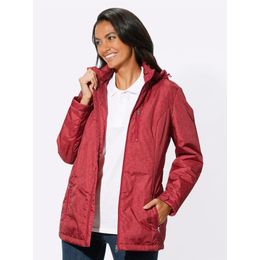 Funktionsjacke Catamaran, Damen, Gr. 42, rot (rot, dunkelrot), 100% Polyester, Wattierung:100% Polyester, unifarben, Jacken