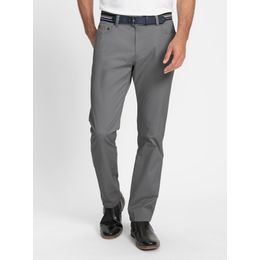 Br&uuml;hl 5-Pocket-Hose BR&Uuml;HL, Herren, Gr. 27, Unterbauchgr&ouml;&szlig;en, grau, 98% Baumwolle, 2% Elasthan, unifarben, lang, Hosen 5-Pocket-Hose
