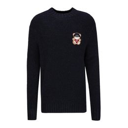 19V69 Italia Pullover 'Enrico Apr&eacute;s' Herren Gr&ouml;&szlig;e XXL navy / hellblau / hellbraun / rot