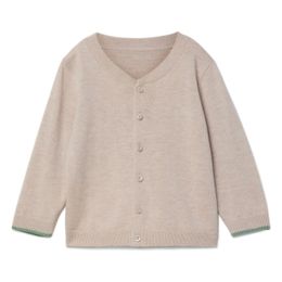 Tchibo - Kinder-Strickjacke mit Wolle - Baby - Gr. 74/80 - beige