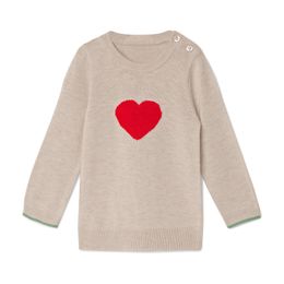 Tchibo - Kinder-Strickpullover mit Wolle - Baby - Gr. 86/92 - beige