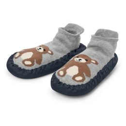 Tchibo - Kinder-Hausschuh-Socken - Baby - Gr. 23-26 - dunkelblau