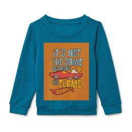 Tchibo - Kinder-Sweatshirt &raquo;Hot Wheels&laquo; - Jungen - Gr. 86/92 - petrol/print