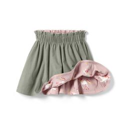 Tchibo - Kinder-Cord-Wende-Rock - Mädchen - Gr. 98/104 - khaki