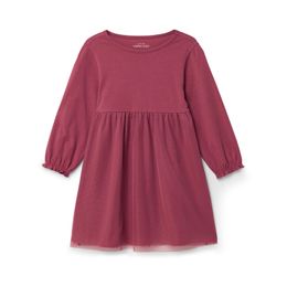 Tchibo - Kinder-Jerseykleid - Mädchen - Gr. 98/104 - dunkelrosa