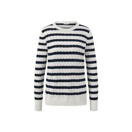 Tchibo - Gestreifter Strickpullover - Damen - Gr. M - dunkelblau/gestreift