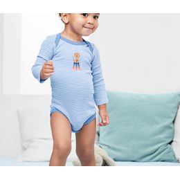 Tchibo - 3 Langarm-Bodys - Baby - Gr. 62/68 - wei&szlig;
