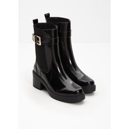 bonprix Boot, schwarz, Lack