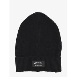 Icebergs Beanie 'KAI' boy Black size 52