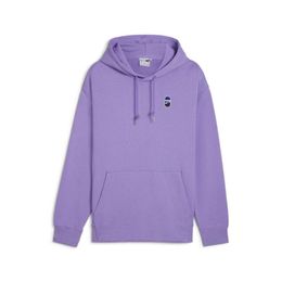Puma Sweatshirt 'Downtown 180' male Purple size XS