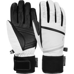 Reusch Athletic Gloves 'Tessa' female Black, White size 7 1/2