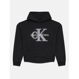Calvin Klein Sweatshirt Mädchen Größe 176 schwarz