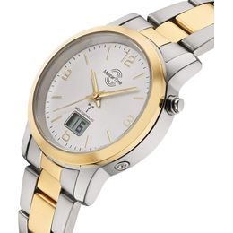 CRÉATION L Damen Damen-Funkuhr bicolor Größe 0