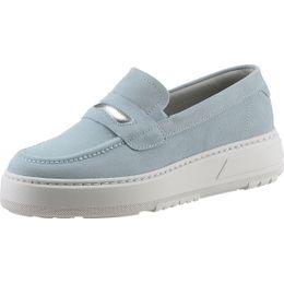 Heine Damen Slipper hellblau Gr&ouml;&szlig;e 36