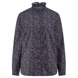 Peter Hahn - Bluse, blau, Gr. 48 / XL - Baumwolle