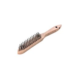 Lessmann Handdrahtbürste V4A glatt 3-reihig 0,3mm (105731)