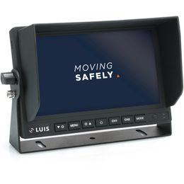 Luis Basic Rückfahrsystem inkl. 7" Monitor 12 - 24 V weiß - Rückfahrkameras & Rückfahrsysteme