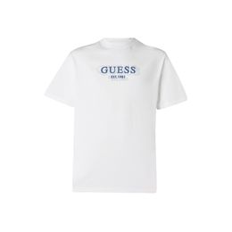 Guess T-Shirt Herren Gr&ouml;&szlig;e XL saphir / himmelblau / wei&szlig;