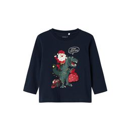 name it Shirt 'NMMREPOLA' Jungen Gr&ouml;&szlig;e 104 navy / tanne / dunkelrot / wei&szlig;