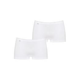 Sloggi Retro Pants 'Basic+ Short' Damen Gr&ouml;&szlig;e XL wei&szlig;