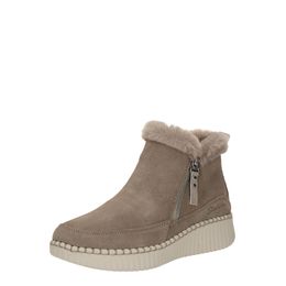 Skechers Stiefelette Damen Gr&ouml;&szlig;e 36 taupe Winterschuhe