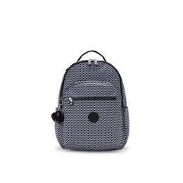 Kipling Rucksack 'SEOUL' Damen Gr&ouml;&szlig;e One Size nachtblau / schwarz / wei&szlig;