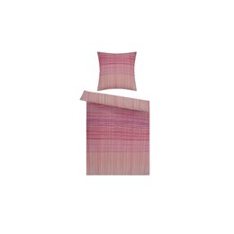 CS Schmal como Satin Bettwäsche Neon Stripes rosa/pink Maße (cm): B: 135 » Möbel Kraft