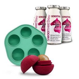 SmoothieDog Schleckball + Sensitivo (Pferd) 3x250 g