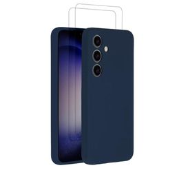H&uuml;lle Galaxy S24 und 2 schutzfolien - Silikon -