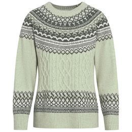 Gina Benotti Damen Strickpullover mit Norweger-Muster