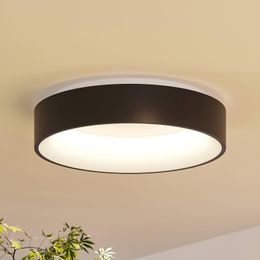 ARCCHIO LED-Deckenlampe Aleksi, Ø 45cm, schwarz, Metall, CCT