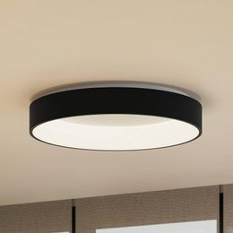 ARCCHIO LED-Deckenlampe Aleksi, Ø 60cm, schwarz, Metall, CCT