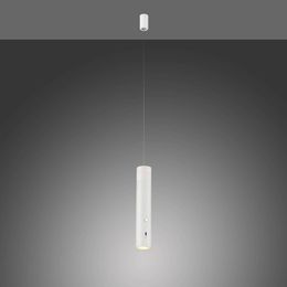 JUST LIGHT. LED-Akku-Hängeleuchte Attach, weiß, Eisen