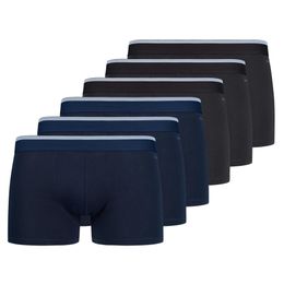 Skiny Boxershorts Herren Gr&ouml;&szlig;e M dunkelblau / schwarz